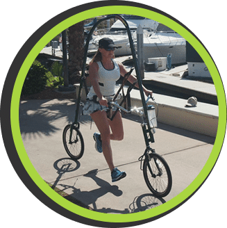 GlideCycle - The ultimate unweighted running bicycle